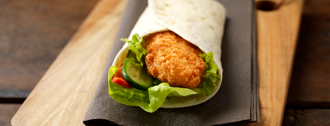 Crispy Chick’n Mini-Wrap | Mora